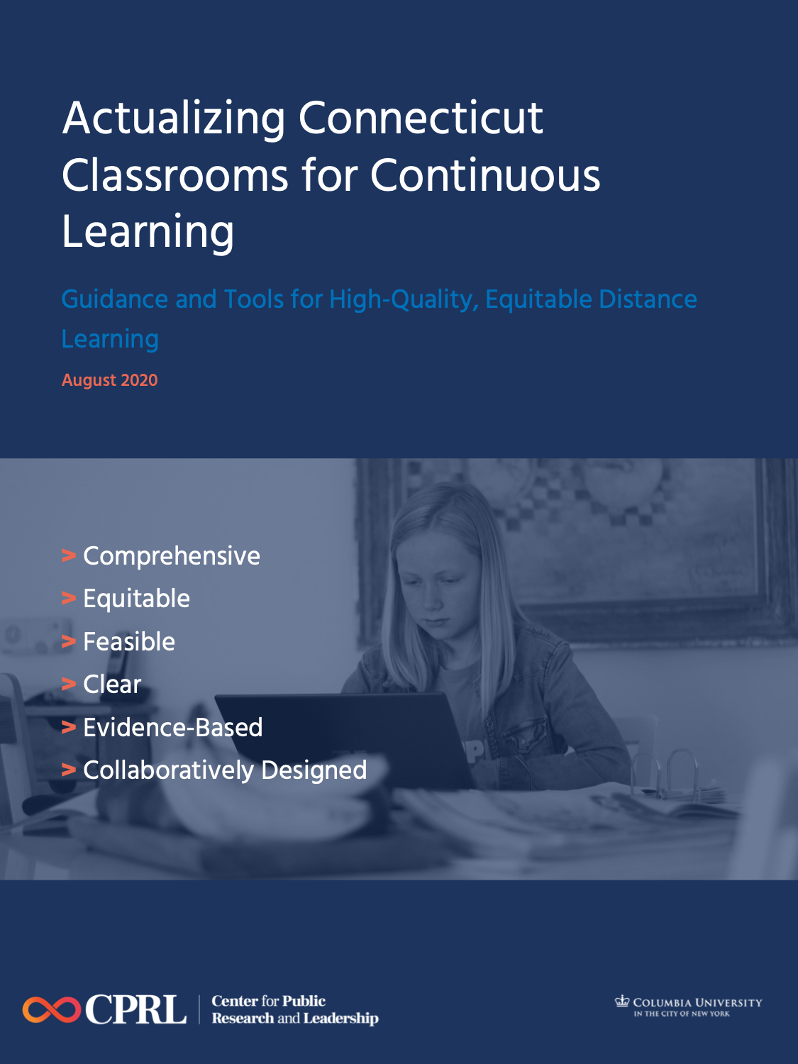 Actualizing Connecticut Classrooms for Continuous Learning | Center for Public Research & Leadership